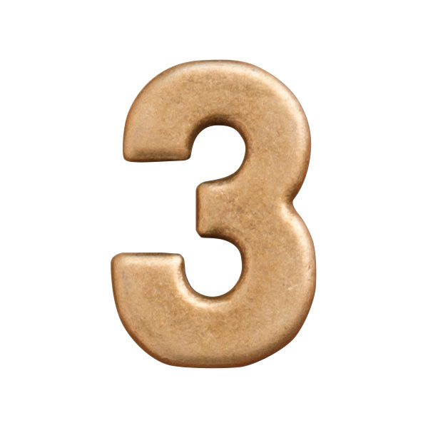 ナンバーパーツ 3 - 調理器具のSHOKUBI