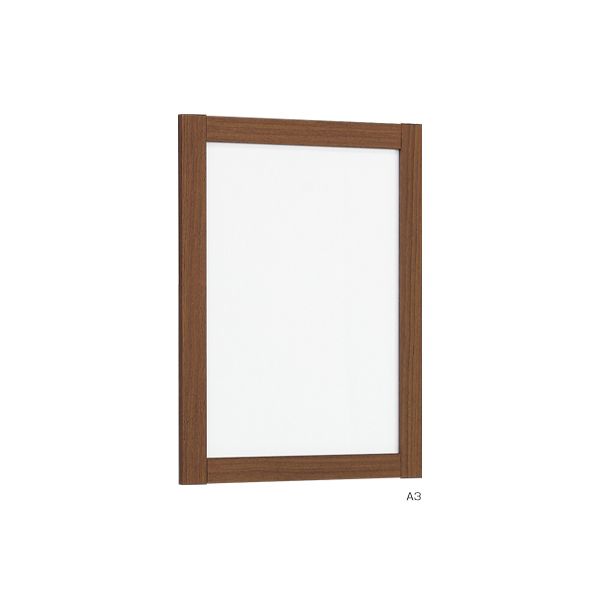 ポスターパネル 木目ブラウン 346 B3 - 調理器具のSHOKUBI