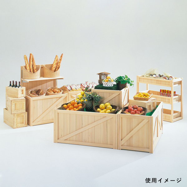 白木販売台 A - 調理器具のSHOKUBI