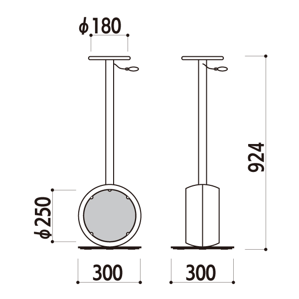 テーブルスタンド CS-29 ホワイト - 調理器具のSHOKUBI