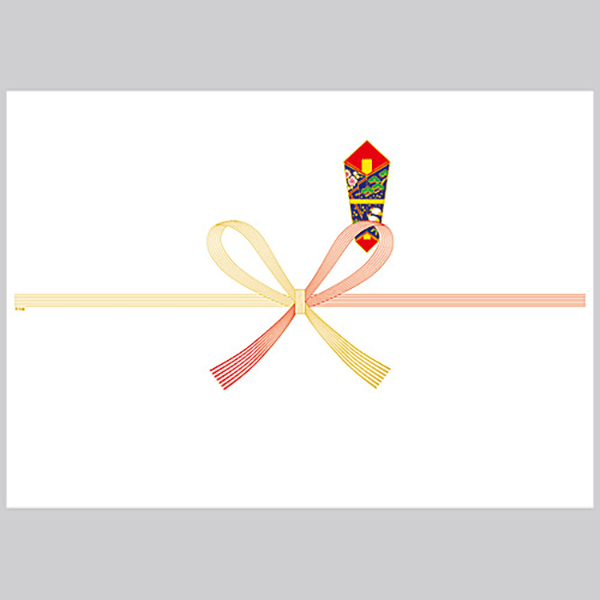 のし紙 お祝用 蝶結び プリンター対応 100枚入り 2-208 B5判 - 調理器具のSHOKUBI