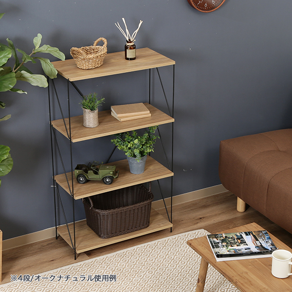 EZBOワイヤーラック60幅 3段 グレー - 調理器具のSHOKUBI