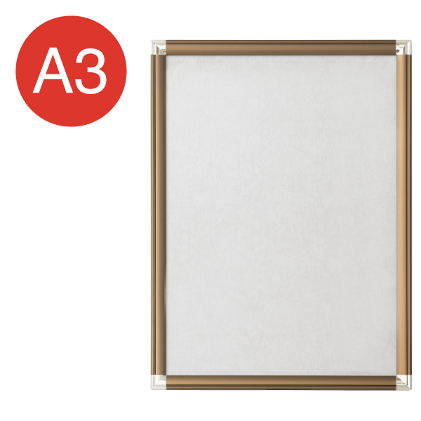 ポップフレーム フロントオープンタイプ ブロンズ A3 - 調理器具のSHOKUBI