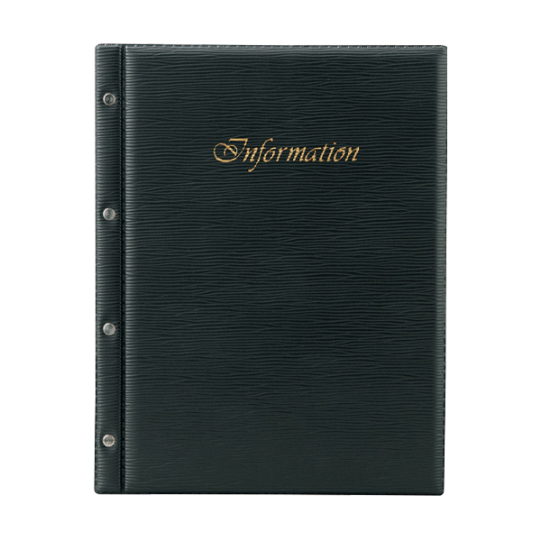 グルーブ インフォメーションブック IF-13 ブラック - 調理器具のSHOKUBI