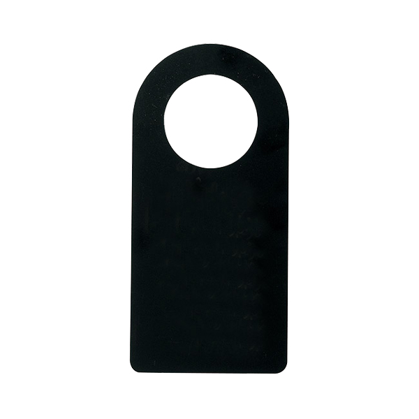 ドアプレート無地 DP-013 黒 - 調理器具のSHOKUBI