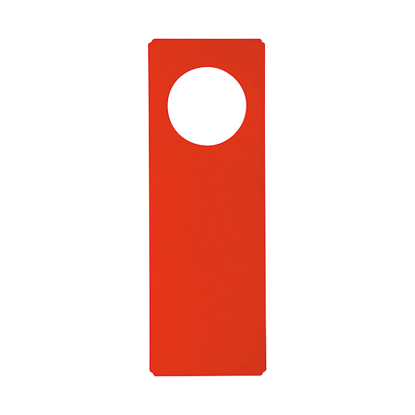 えいむ ドアプレート DP-003 レッド無地 - 調理器具のSHOKUBI