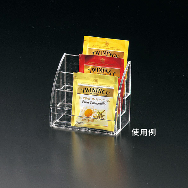 パンフスタンド クリア CS-17 3段 - 調理器具のSHOKUBI