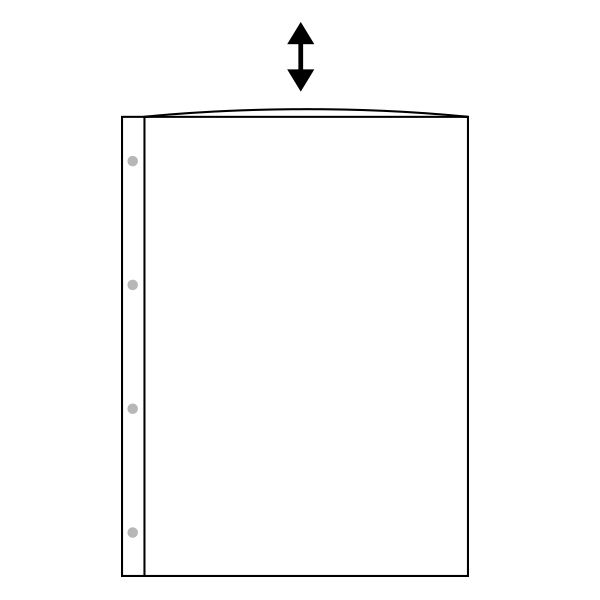 メニュー用 ポケット SBP-B5 中 - 調理器具のSHOKUBI