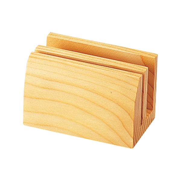 えいむ 木製メニュー立 BS-10 白木 - 調理器具のSHOKUBI