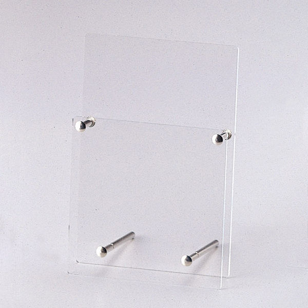 パンフレットスタンド CL-101S クリア - 調理器具のSHOKUBI