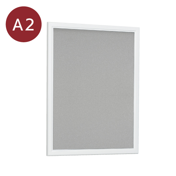 壁面掲示板 ホワイト/マグネットクロス仕様 ライトグレー 屋内用 617 W A2 - 調理器具のSHOKUBI