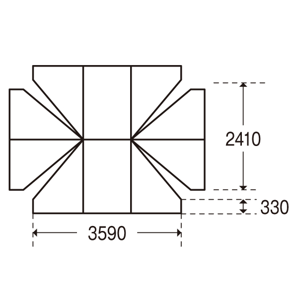 テント ミスタークイック T-23 青 - 調理器具のSHOKUBI