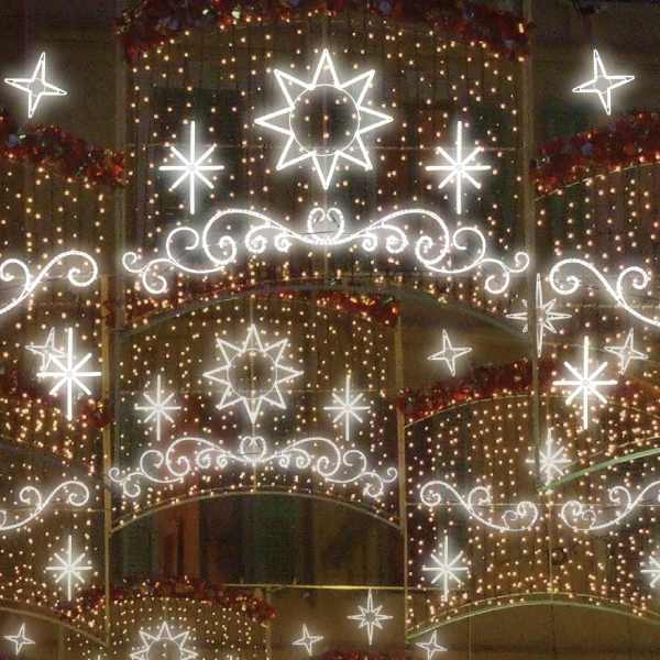 LEDロープライト オクタスター B 大 - 調理器具のSHOKUBI