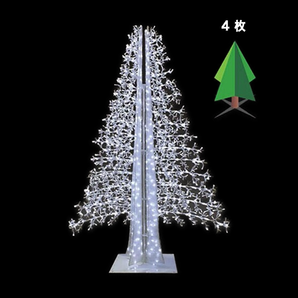 LEDストリング アビエスツリー 4枚 - 調理器具のSHOKUBI