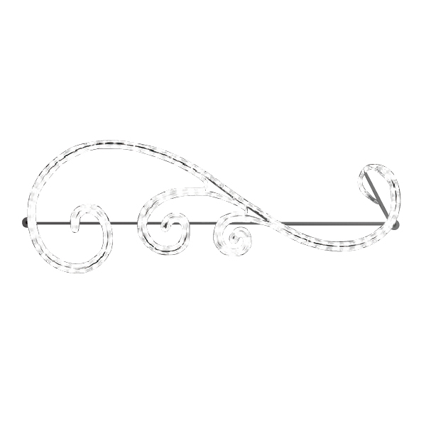 LEDロープライト ゴシック プレーンウェーブ - 調理器具のSHOKUBI