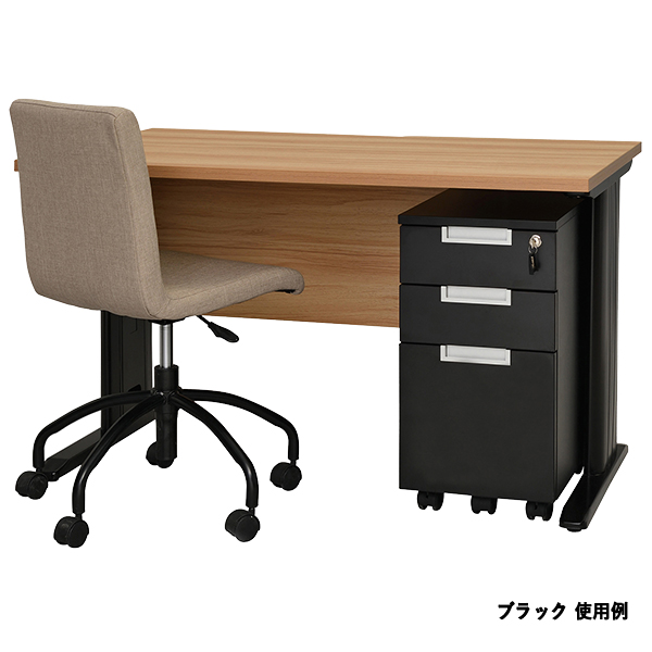 スリムデスクワゴン ブラック - 調理器具のSHOKUBI