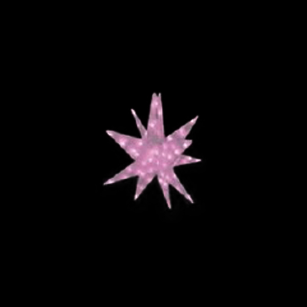 LEDセパレーツギャラクシー 小 ピンク 4枚羽 - 調理器具のSHOKUBI