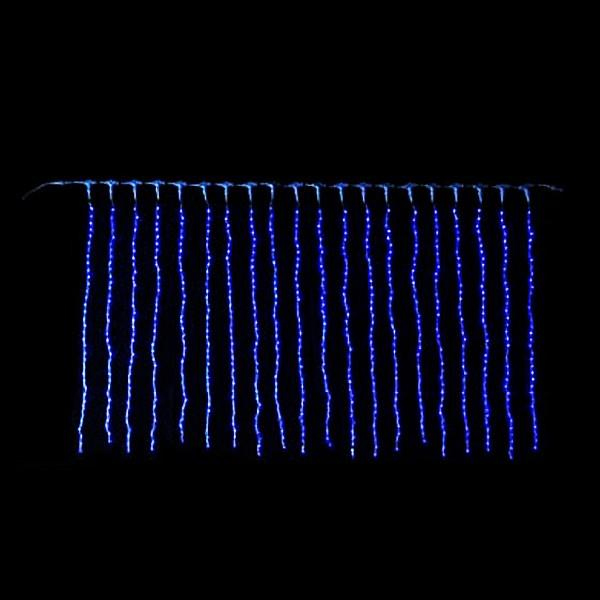 LEDカーテンライト 720球 ブルー - 調理器具のSHOKUBI