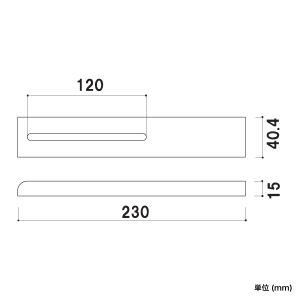 ファースト(ディスプレイ) Bサイン用アジャスト金具 1本 ホワイト - 調理器具のSHOKUBI
