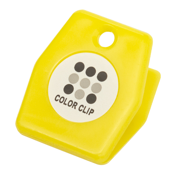 友屋 カラークリップ 50個セット シール付 イエロー - 調理器具のSHOKUBI