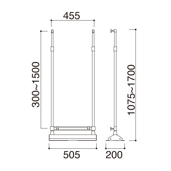 ファースト(ディスプレイ) 省スペースパネルスタンド SSX-84 - 調理器具のSHOKUBI
