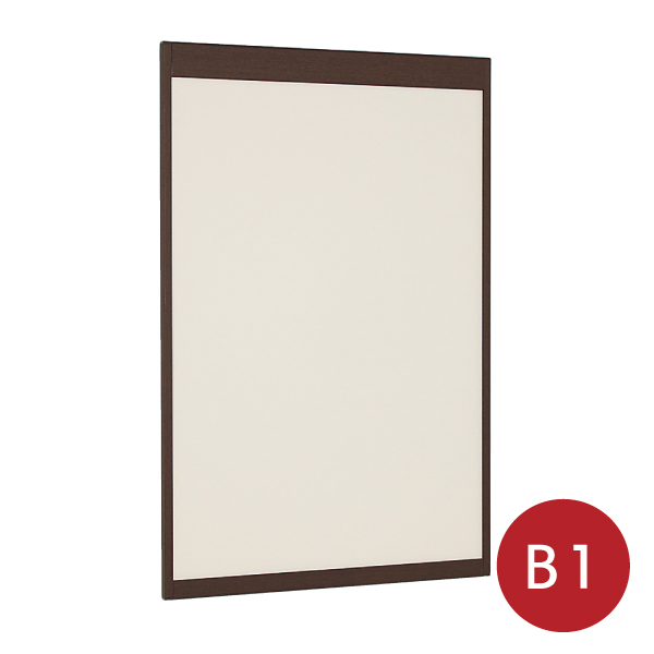 掲示ボード 木目セピア 標準シート仕様 6702 B1タテ - 調理器具のSHOKUBI