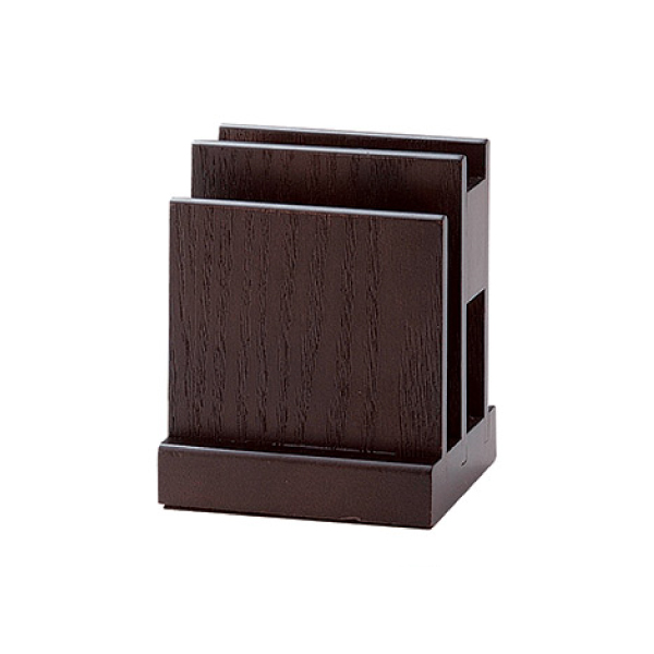 MDFナフキン&ブック立 NT-49 ブラウン - 調理器具のSHOKUBI