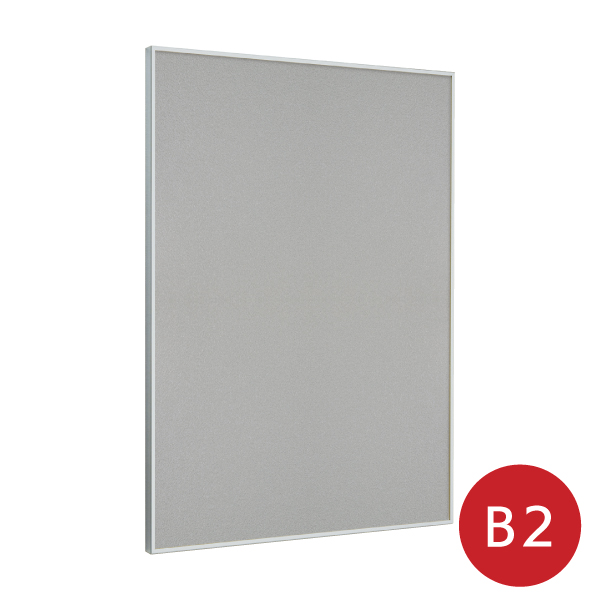 掲示ボード マグネットクロス仕様 ライトグレー 629 B2タテ - 調理器具のSHOKUBI