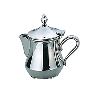 ES 18-8 ステンレス ミルクポット ダイヤ型 5人用 - 調理器具のSHOKUBI