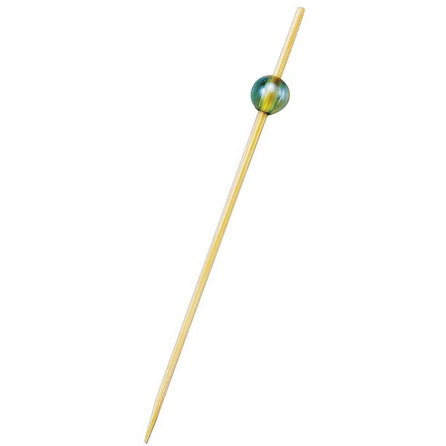 神堂 ビーズピックス 7cm 50本入り グリーン - 調理器具のSHOKUBI