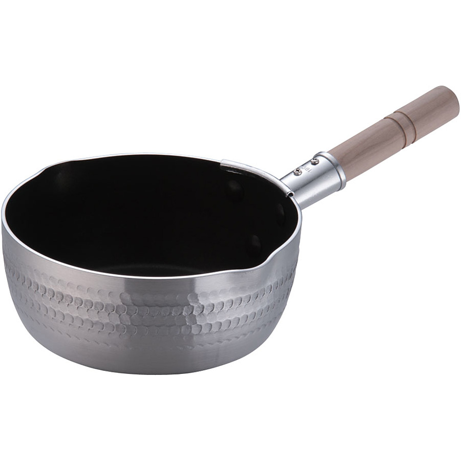 遠藤商事 TKG IH プロセレクト 雪平鍋 ハードコーティング加工 18cm - 調理器具のSHOKUBI