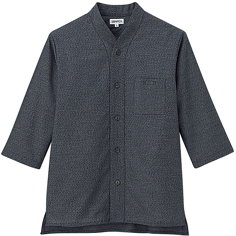 男女兼用ショップコート JT-1256 SS エンジ SKC3101 男女兼用ショップ