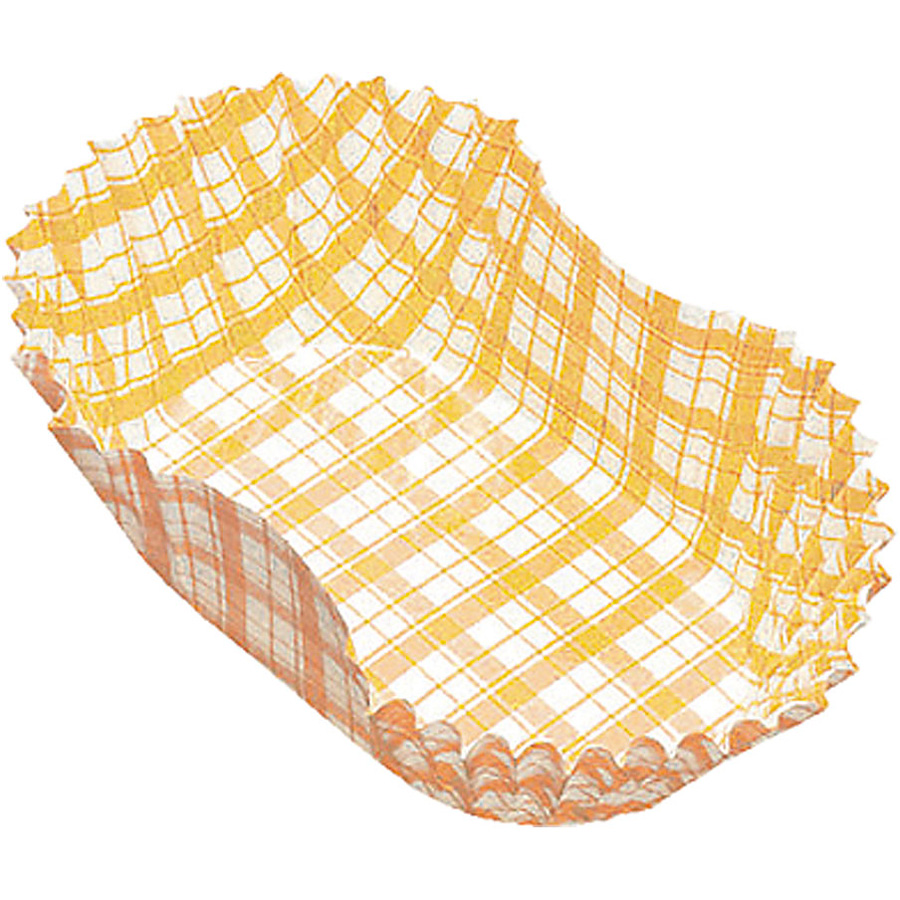 アヅミ産業 紙カップ ココケース小判型 500枚入り 11号 黄 - 調理器具のSHOKUBI