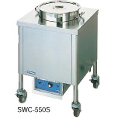 ニチワ 電気スープウォーマーカート 角型 500×500mm SWC-500S 100V - 調理器具のSHOKUBI