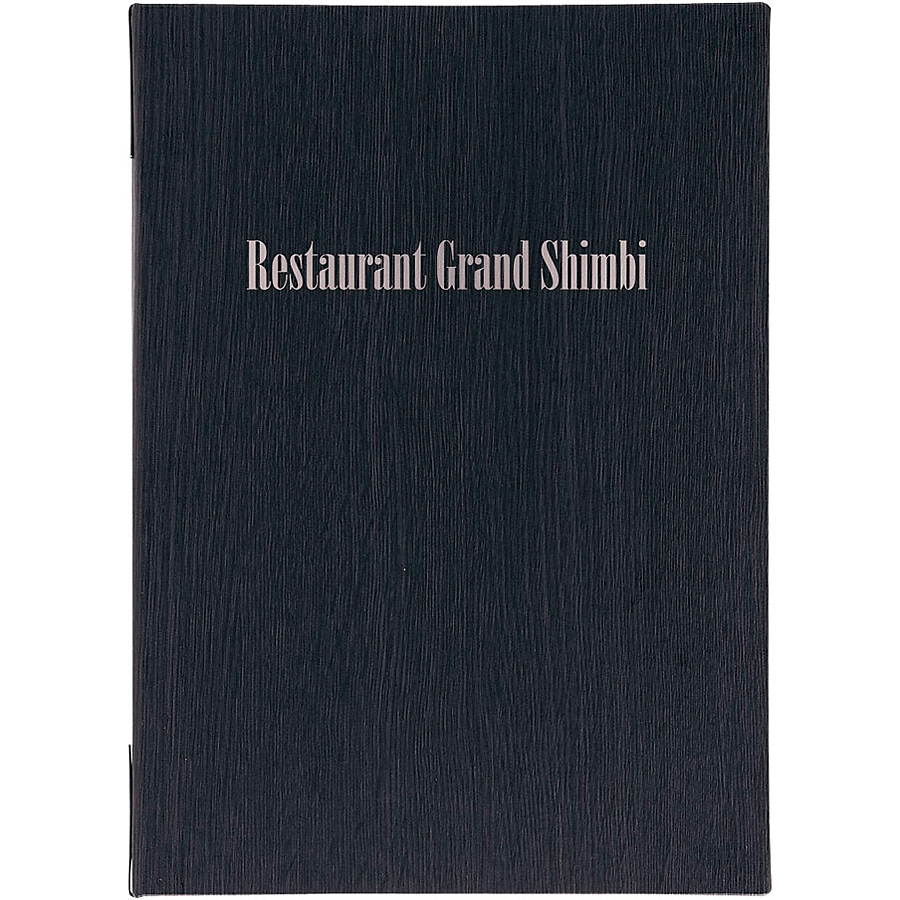 シンビ メニューブック LS-11 黒 - 調理器具のSHOKUBI