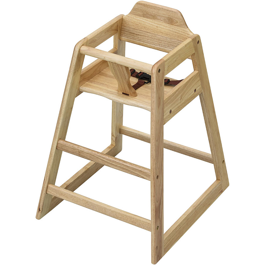 木製 子供用 スタッキングハイチェアー ナチュラル 6565004 - 調理器具のSHOKUBI