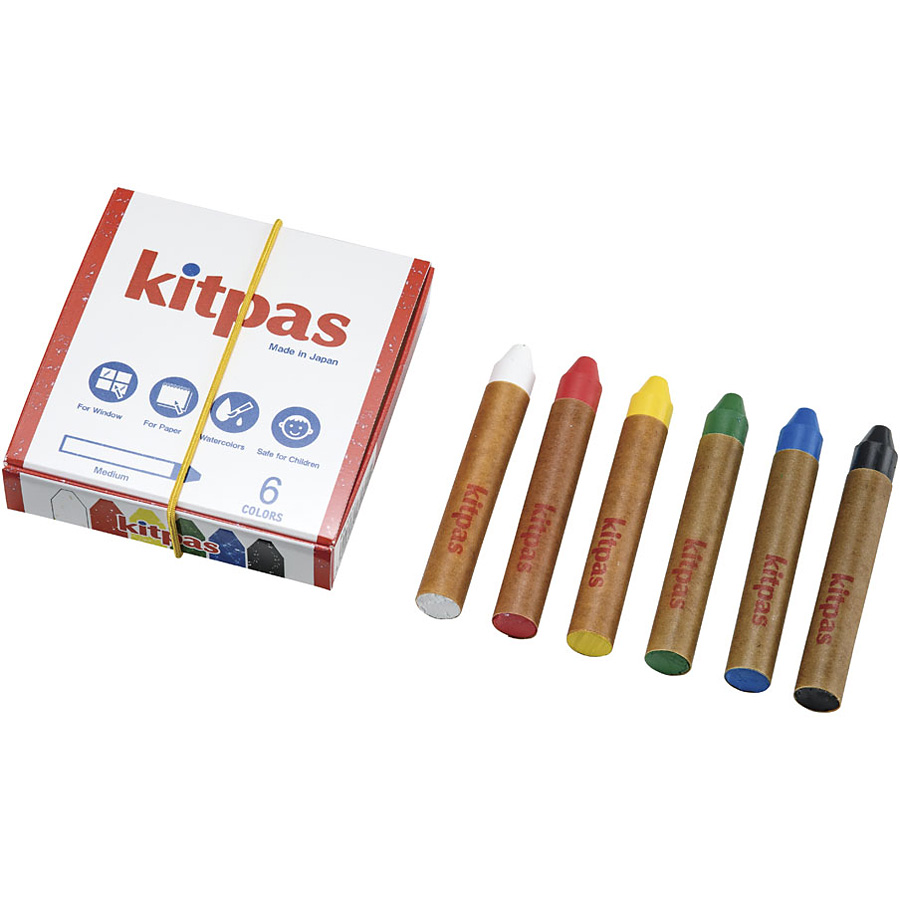 キットパス ミディアム 6色 KM-6C - 調理器具のSHOKUBI