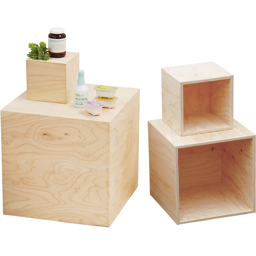 HP 5面体DP BOX 無塗装 15cm - 調理器具のSHOKUBI