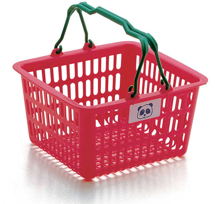 三洋スーパースタンド ショッピングバスケット ミニ/6リットル SB-L1-P ピンク - 調理器具のSHOKUBI