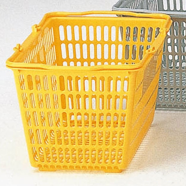 ショッピングバスケット 31リットル SB-L10-Y イエロー - 調理器具のSHOKUBI