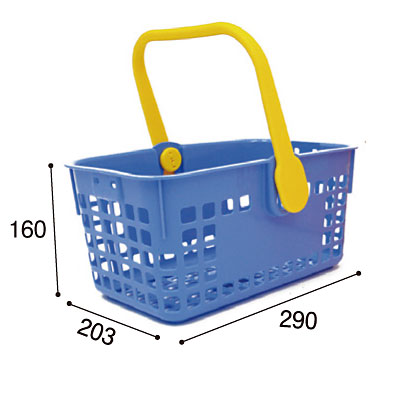 ショッピングバスケット 7リットル SB-PB7-B ブルー - 調理器具のSHOKUBI