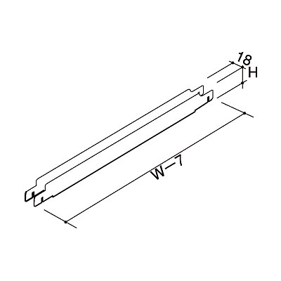 スペーサー NR-SPJ2 W750×H50mm - 調理器具のSHOKUBI