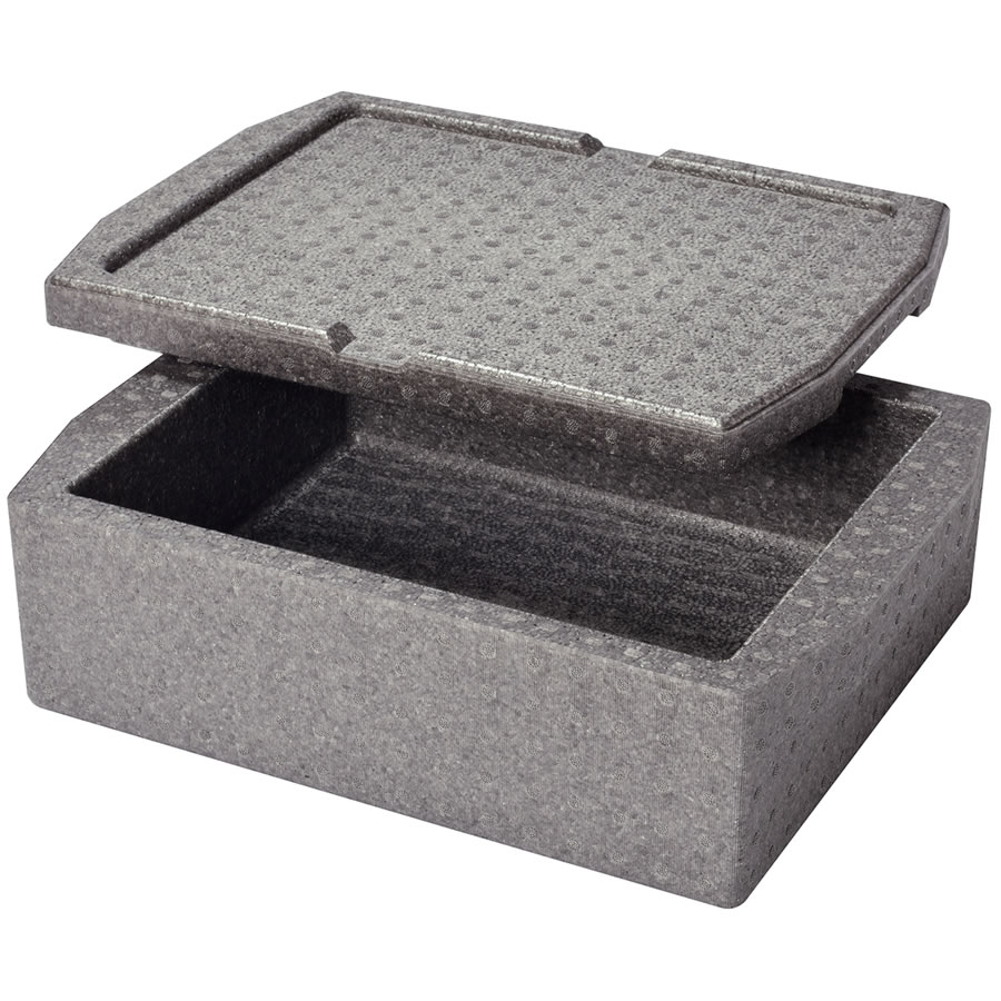 ダイキュウ 保温保冷コンテナ 軽量タイプ 484×365×177mm RH-25G グレー - 調理器具のSHOKUBI