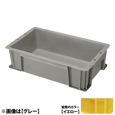 コンテナボックス スタンダードタイプ 12リットル T-12 イエロー - 調理器具のSHOKUBI