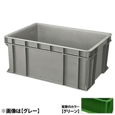 コンテナボックス スタンダードタイプ 48リットル TS-48 グリーン - 調理器具のSHOKUBI