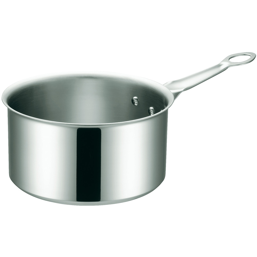 本間製作所 IHマエストロ 3層鋼クラッドシチューパン 18cm - 調理器具のSHOKUBI