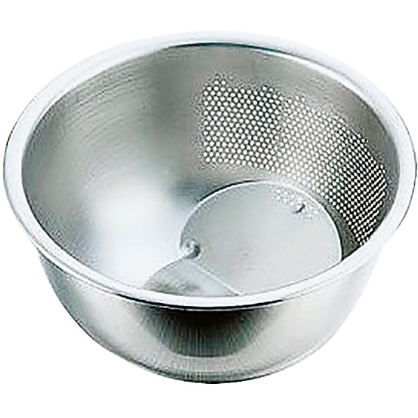 F 18-8 ステンレス 3WAY水切りボール 21cm - 調理器具のSHOKUBI