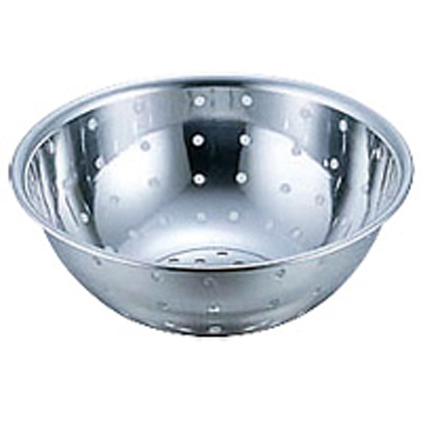 カンダ HG 18-0 ステンレス 穴明ボール 18cm - 調理器具のSHOKUBI