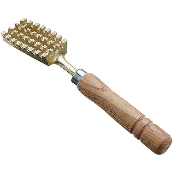 真鍮鋳物 テーパー形 ウロコ取り SG-302 - 調理器具のSHOKUBI