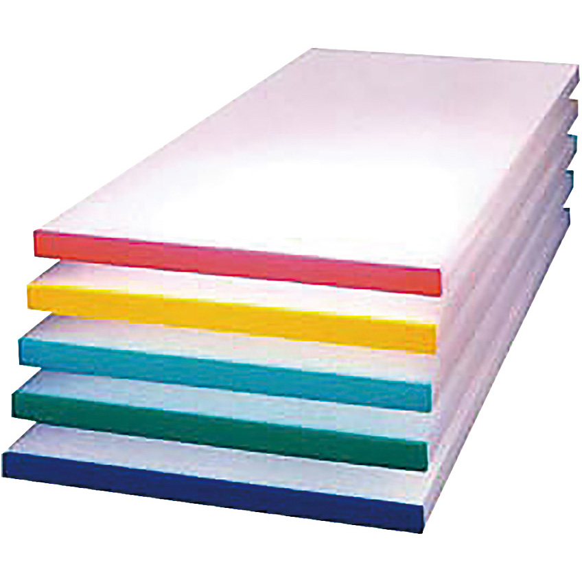 アルファ別注カラーベルトまな板 （短辺片辺）ピンク 500×270×20mm - 調理器具のSHOKUBI